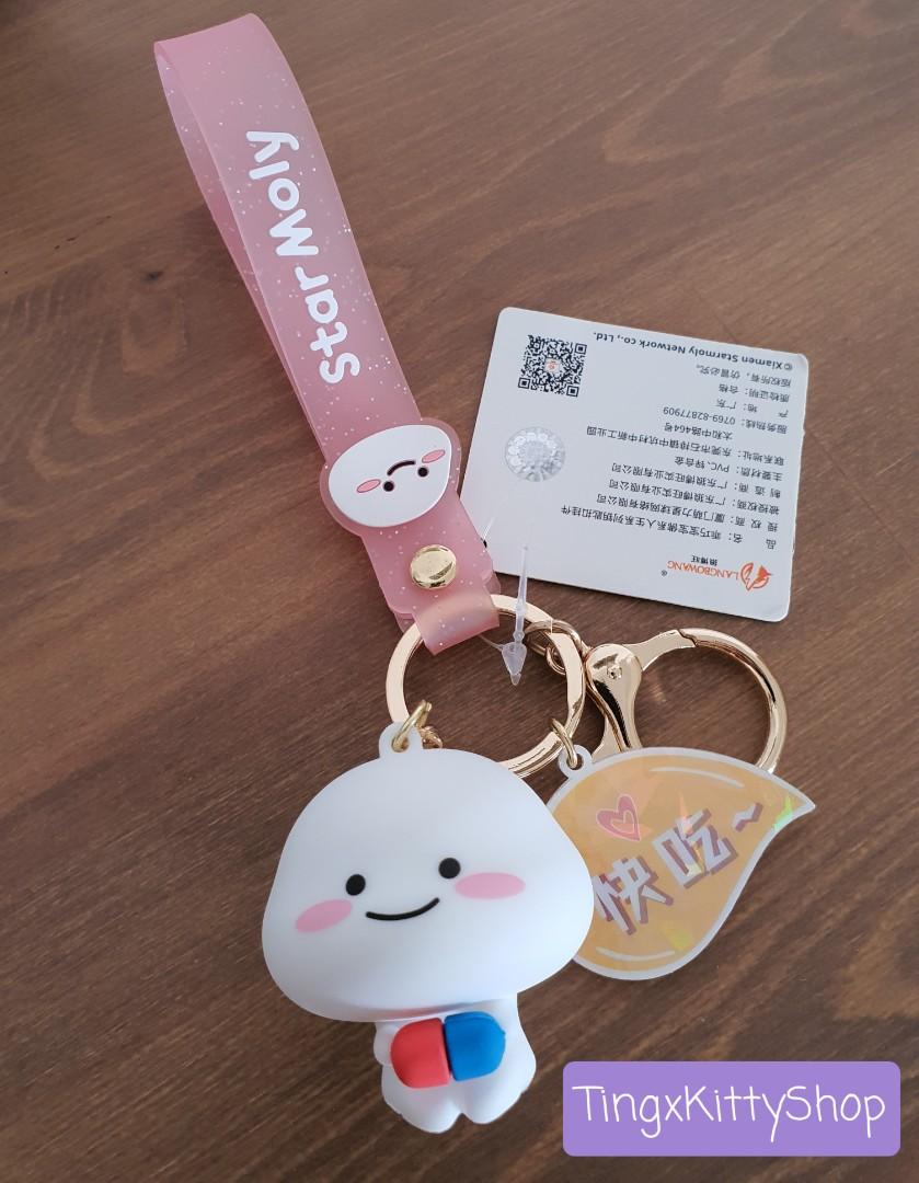(In-Stock) Star Moly Quby Key Chains, Everything Else on Carousell