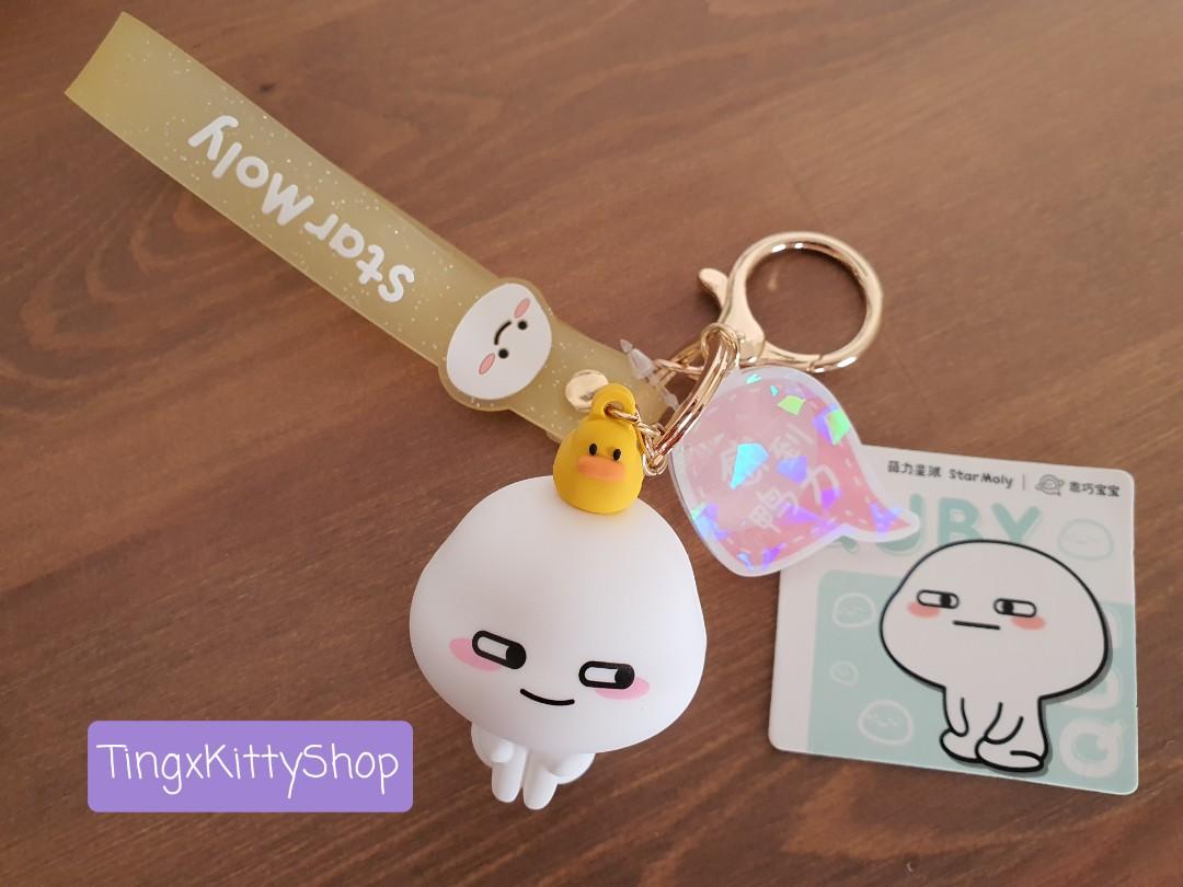 (In-Stock) Star Moly Quby Key Chains, Everything Else on Carousell