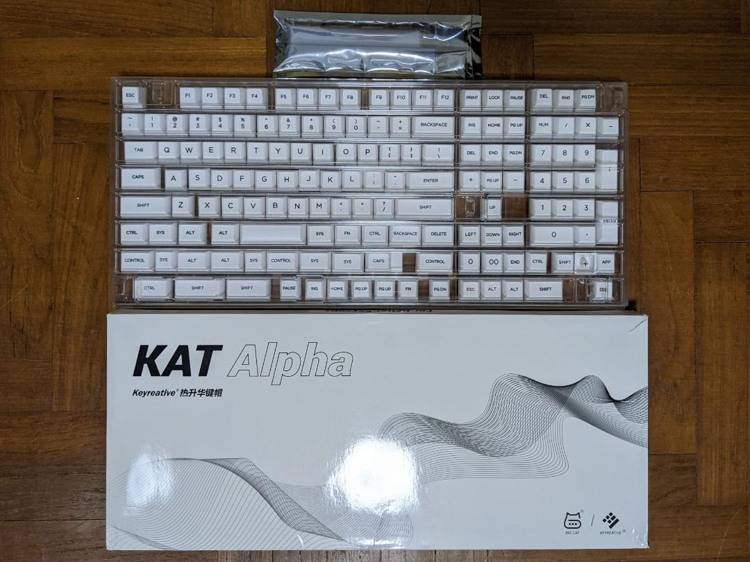 KAT Alpha V1.1 Keycap Set (BoW), Computers & Tech, Parts & Accessories ...