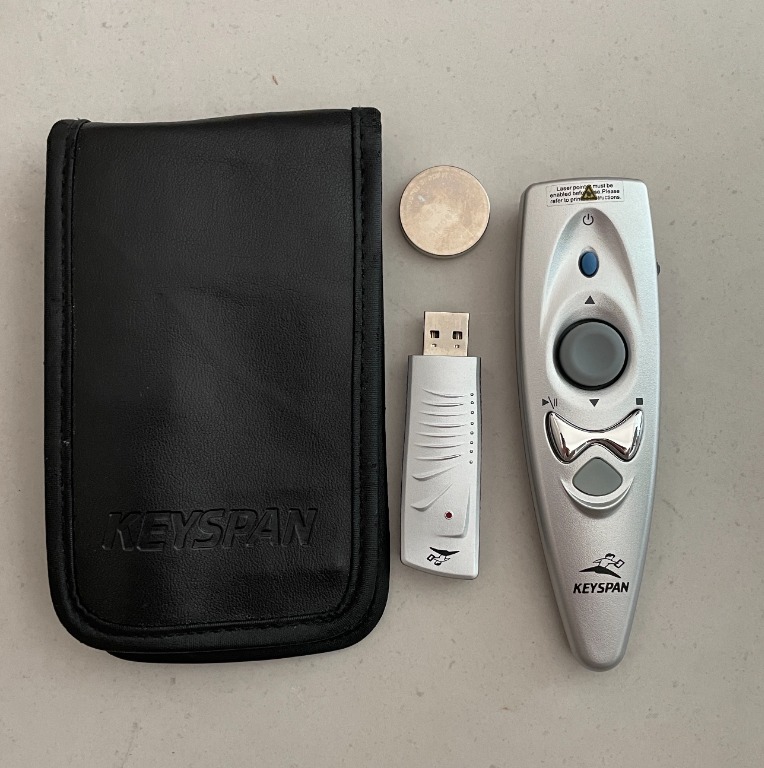 Keyspan Tsam-001 Remote Control Mouse Laser With USB Receiver ...