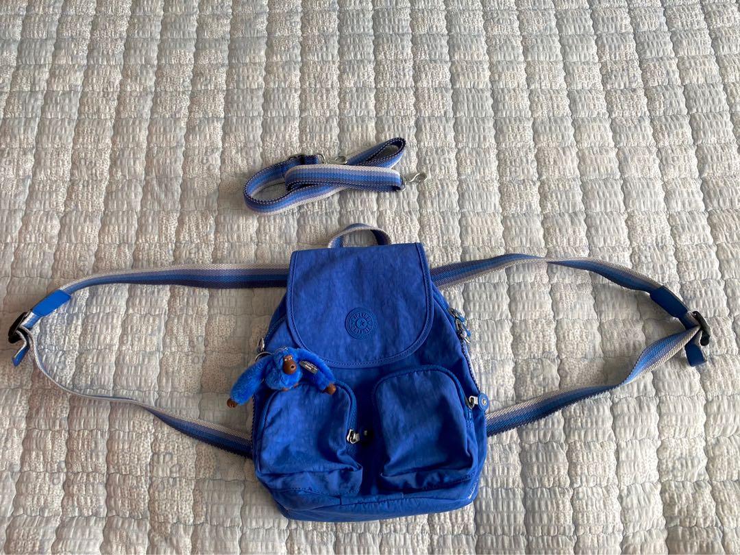 Kipling blue mini backpack, Women's Fashion, Bags & Wallets, Backpacks ...
