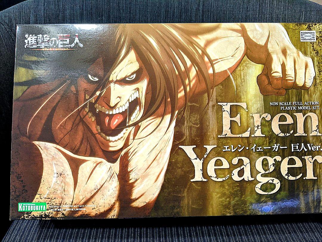 Kotobukiya (Attack on Titan) - Eren Yeager (Titan Form) Model Kit ...