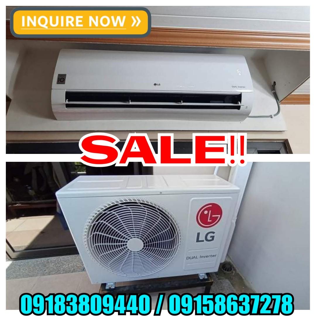 LG Dual Inverter Split Type Aircon, TV & Home Appliances, Air ...