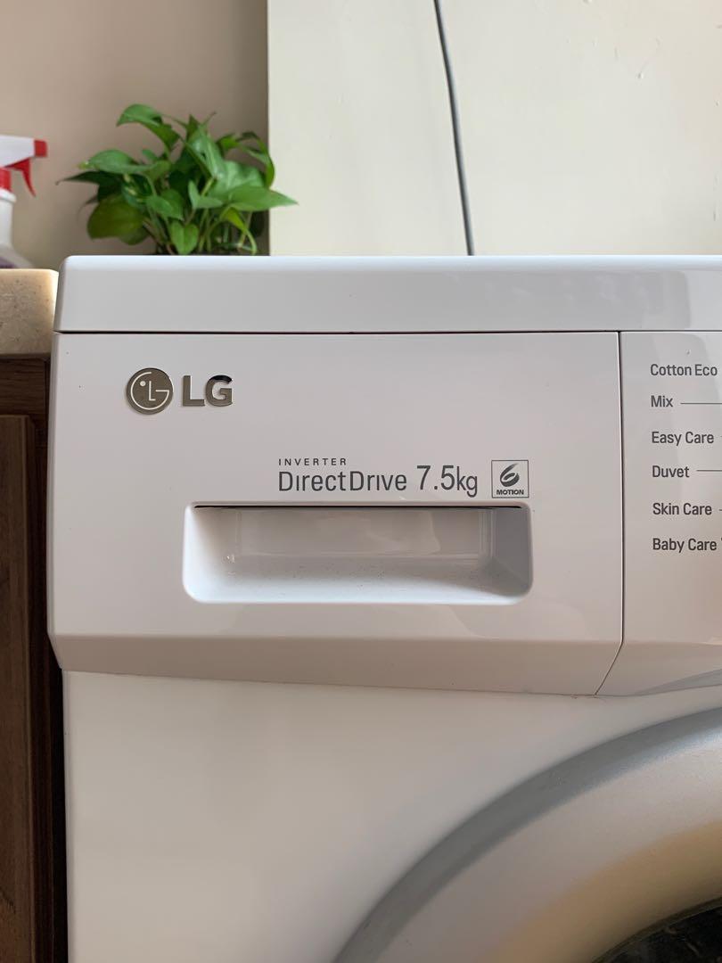 LG Inverter Direct Drive front load washing machine, TV & Home ...