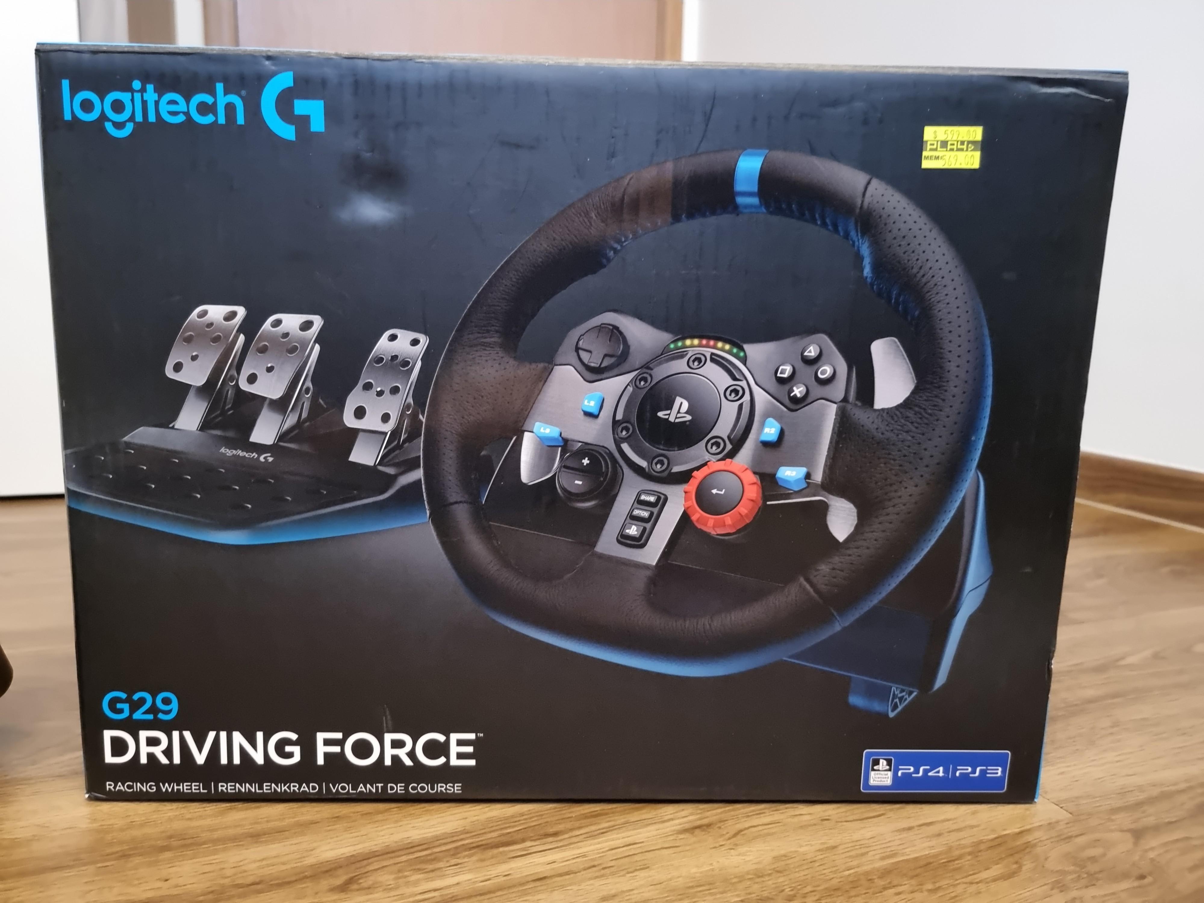 Logitech G9 with shifter, Video Gaming, Gaming Accessories, Controllers ...