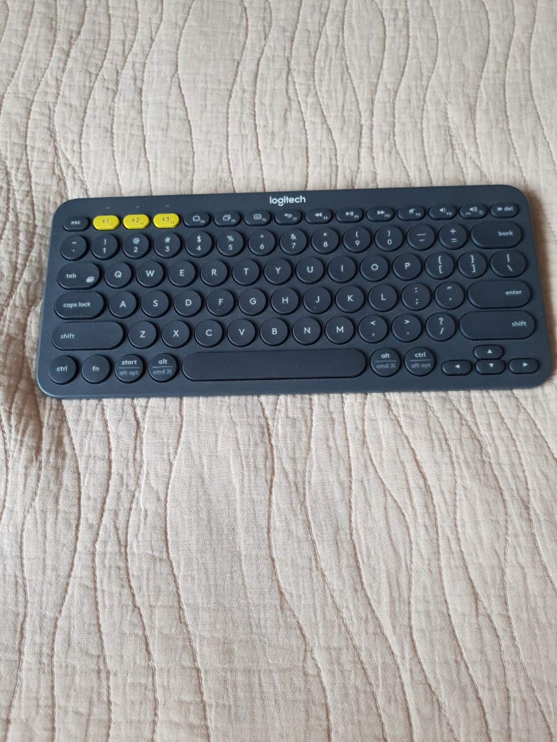 Logitech wireless keyboard for multiple devices, Computers & Tech ...