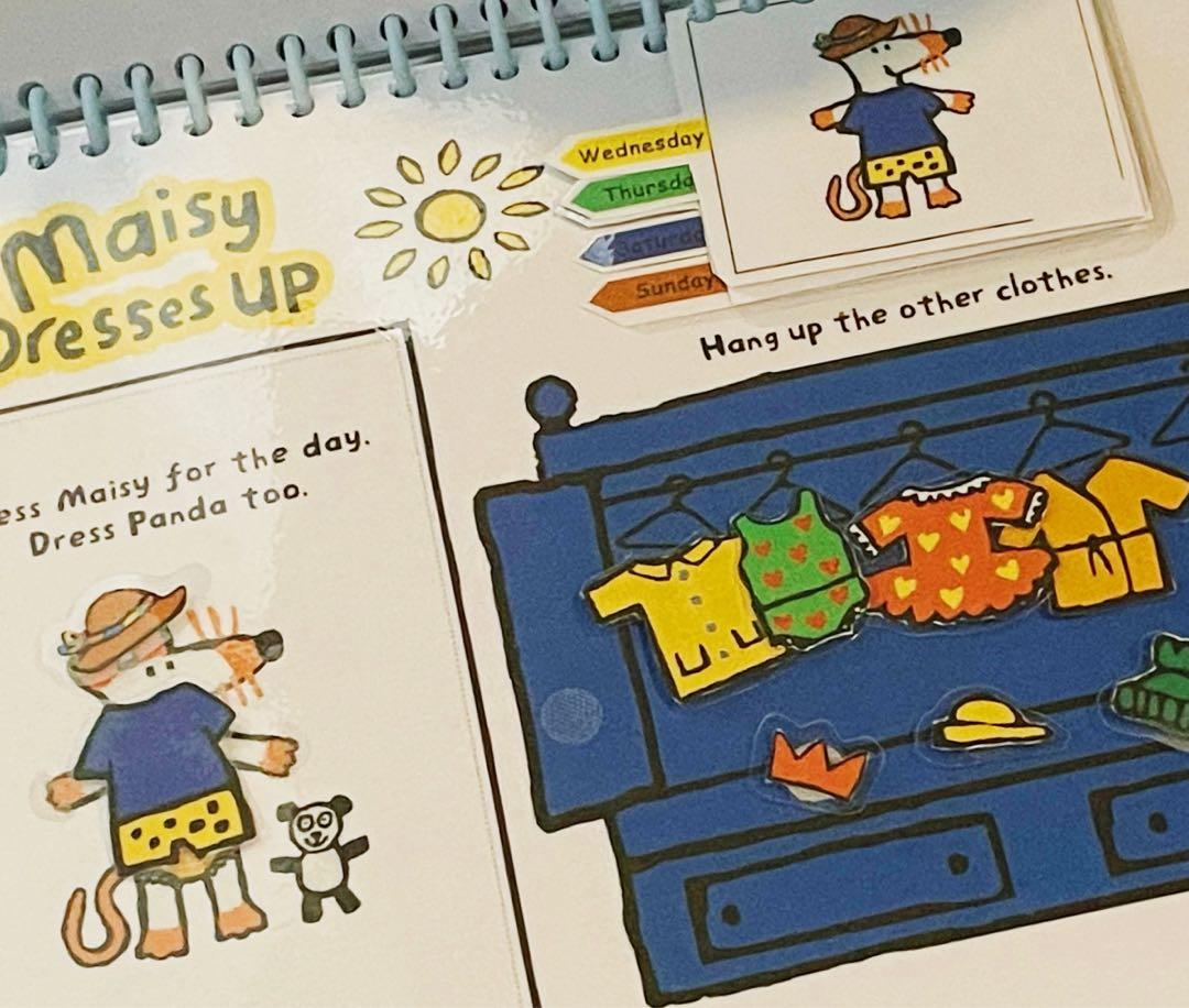Maisy’s Quiet Book ( Match Color, Shapes, Foods, Animals), Hobbies ...