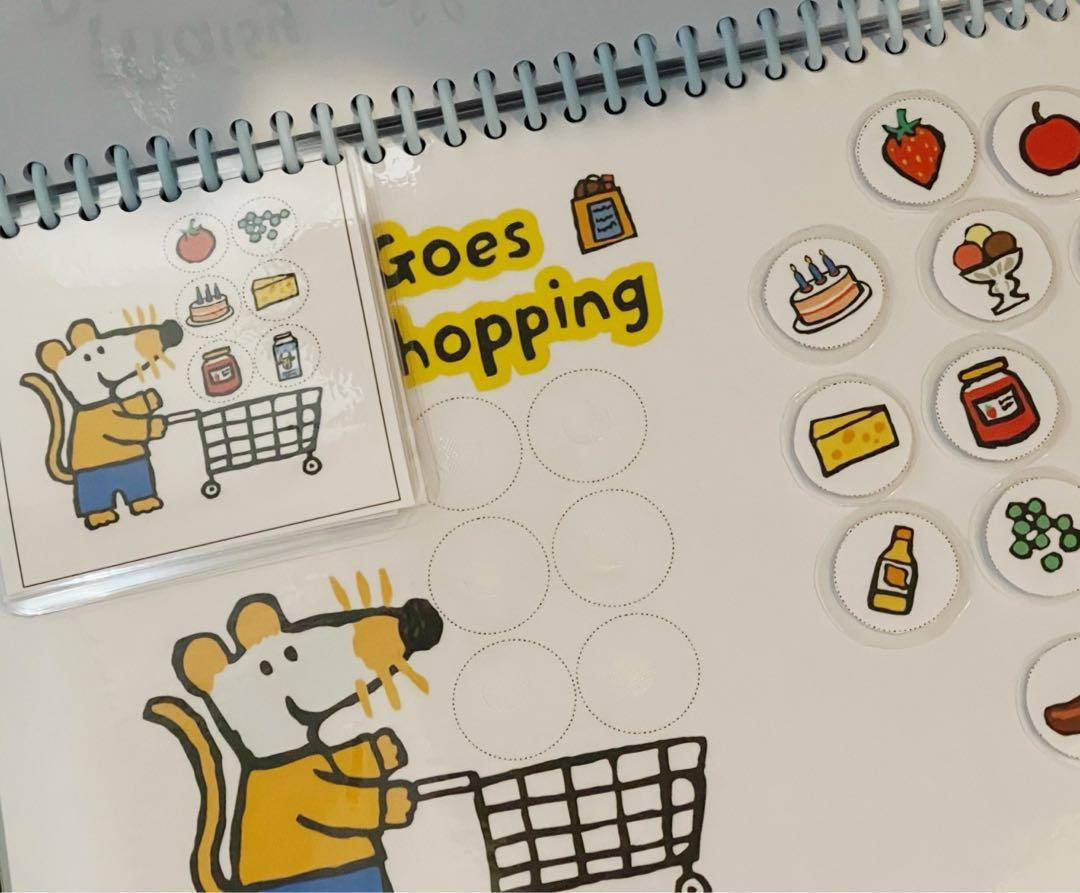 Maisy’s Quiet Book ( Match Color, Shapes, Foods, Animals), Hobbies ...