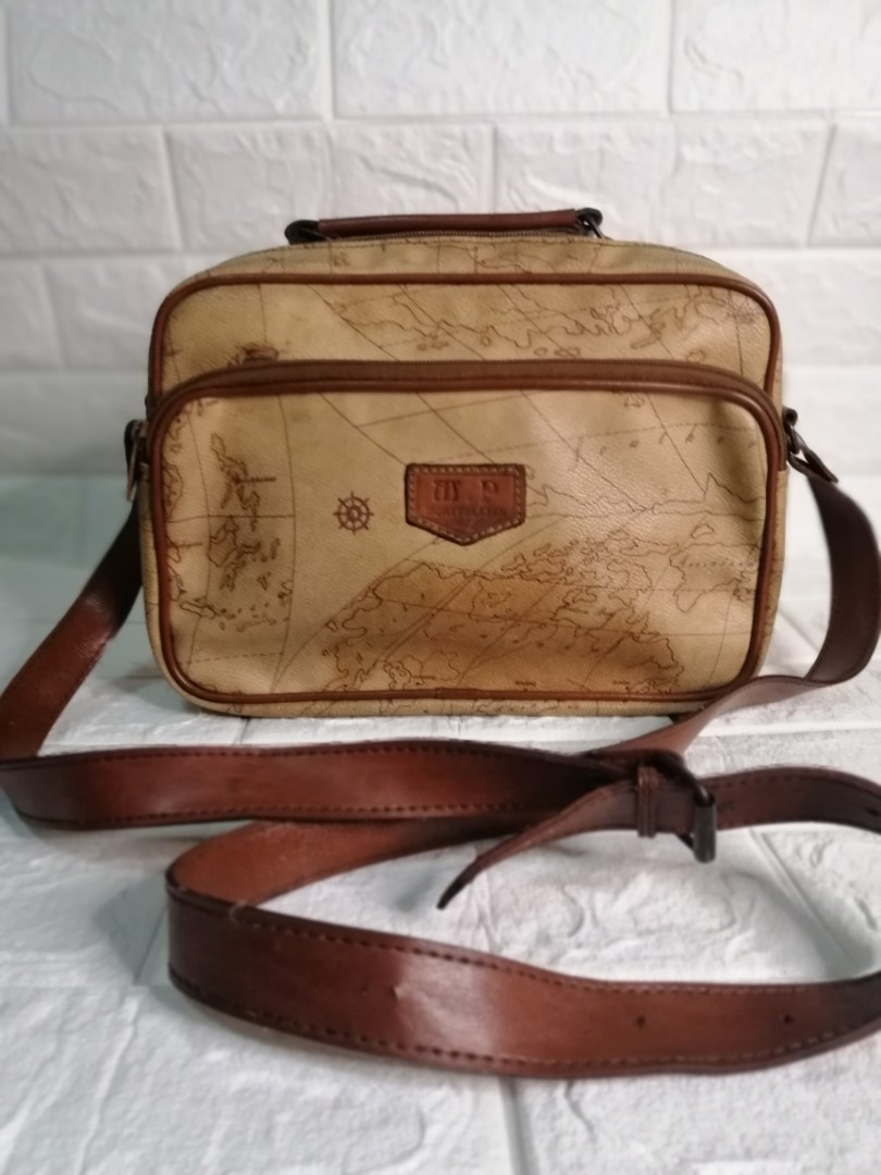 Map Sling Bag Camera Bag, Luxury, Bags & Wallets on Carousell
