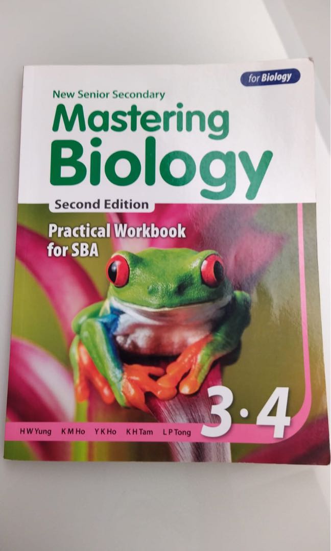 Mastering Biology practical workbook 3.4 , 興趣及遊戲, 書本 & 文具, 教科書 - Carousell