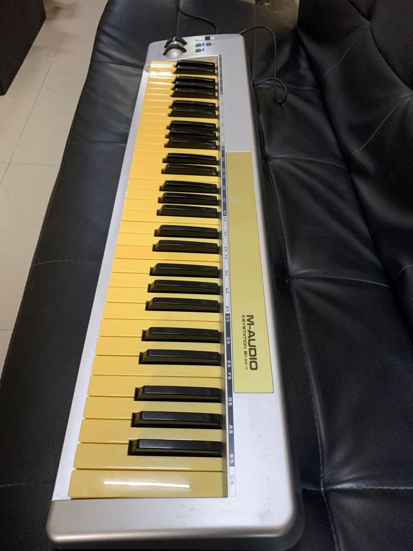 M-AUDIO Keystation 61 es MIDI Controller , Hobbies & Toys, Music ...