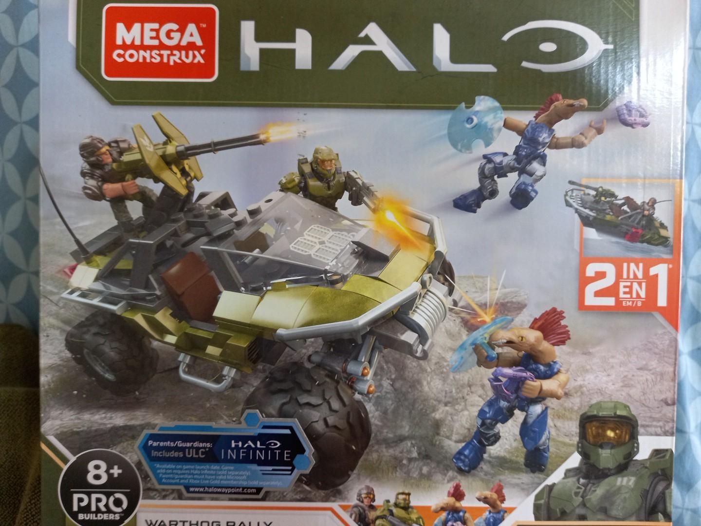 Mega Construx Halo Infinite Warthog Rally Set Brand New in Box Lego ...