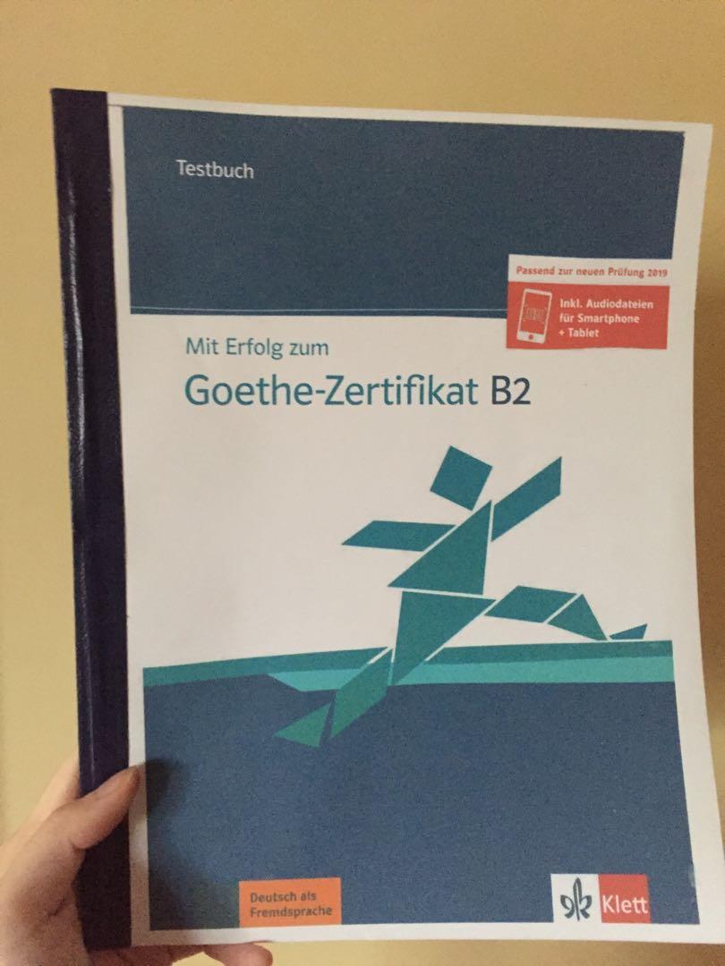 Mit Erfolg zum Goethe Zertifikat B2, Hobbies & Toys, Books & Magazines, Textbooks on Carousell