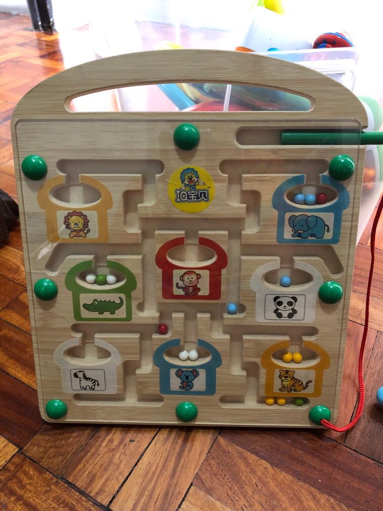 montessori toy practice writing , Hobbies & Toys, Toys & Games on Carousell