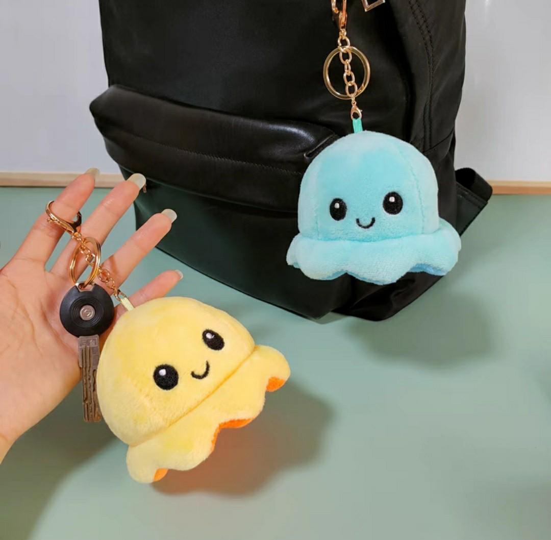 [INSTOCK] Reversible Octopus plushie keychains!, Hobbies & Toys, Toys ...