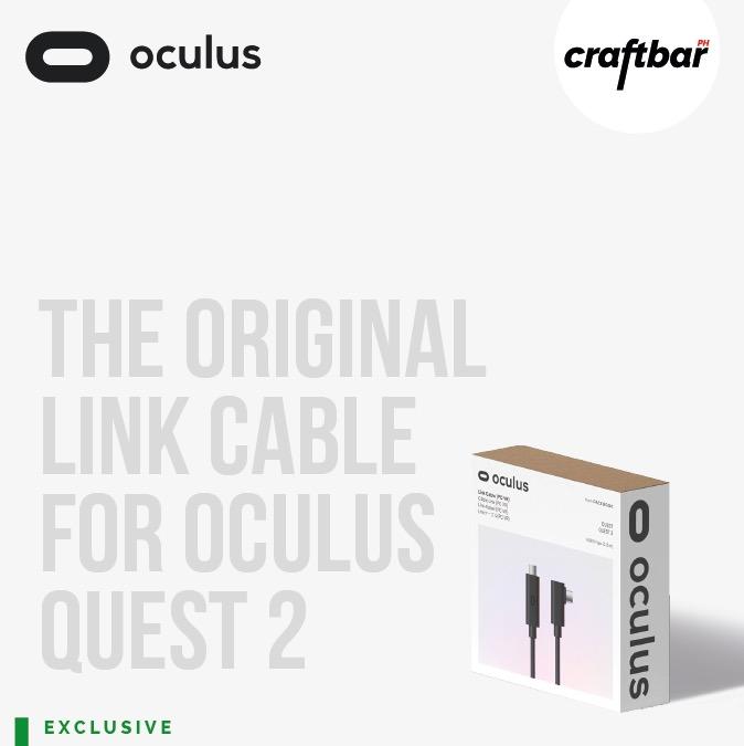 Oculus Link Cable (5m Fiber-Optic USB-C Cable for Quest 2 PCVR), Video ...