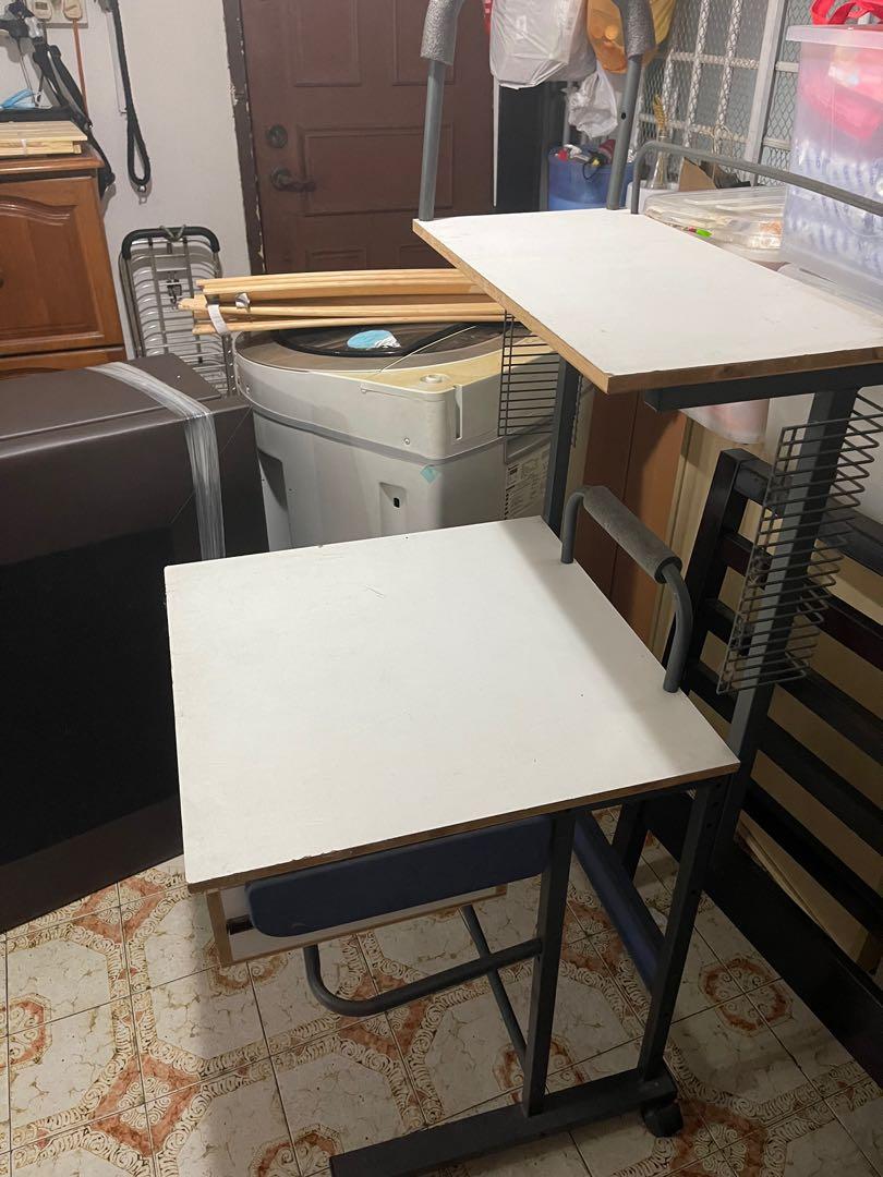 Old Computer Table, Furniture & Home Living, Furniture, Tables & Sets ...