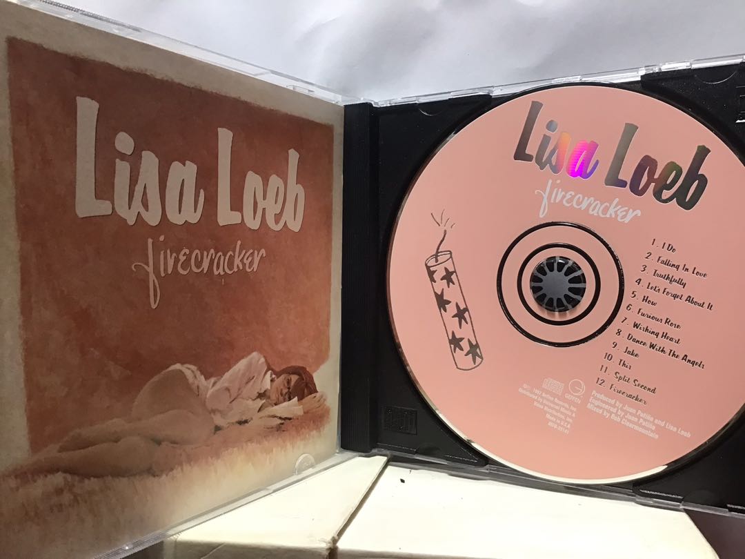 ORIGINAL US PRESS Lisa Loeb - Firecrackers OOP 1997 USA CD Anubis 90s ...