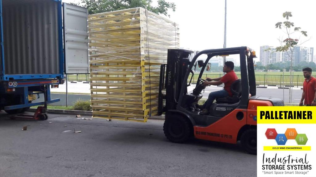 Palletainer | Stack Rack, Everything Else on Carousell