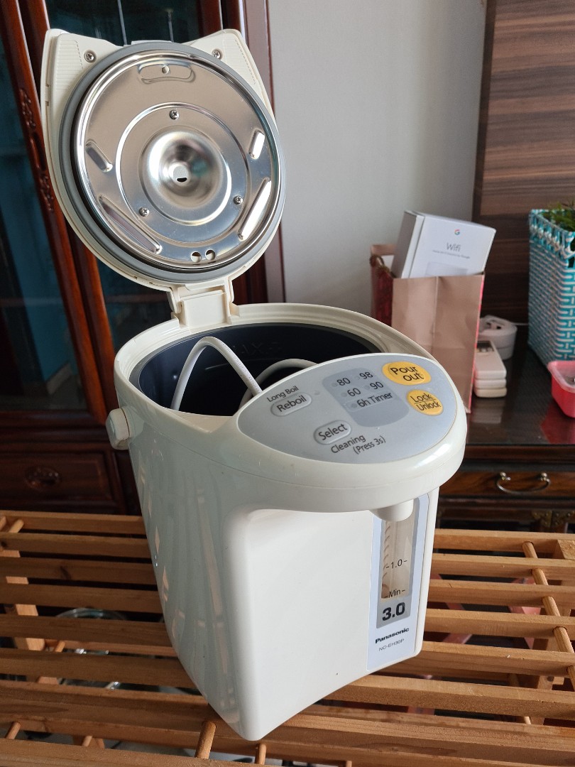 Panasonic 2L electric Thermal flask, TV & Home Appliances, Kitchen ...