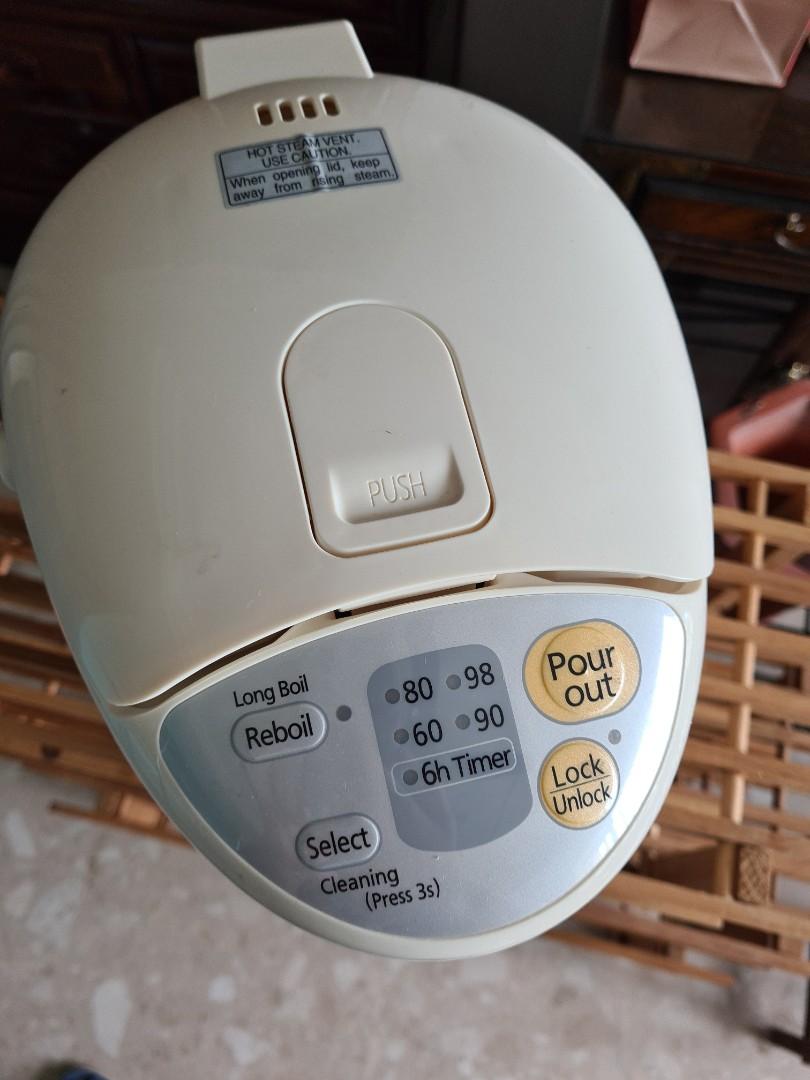 Panasonic 2L electric Thermal flask, TV & Home Appliances, Kitchen ...