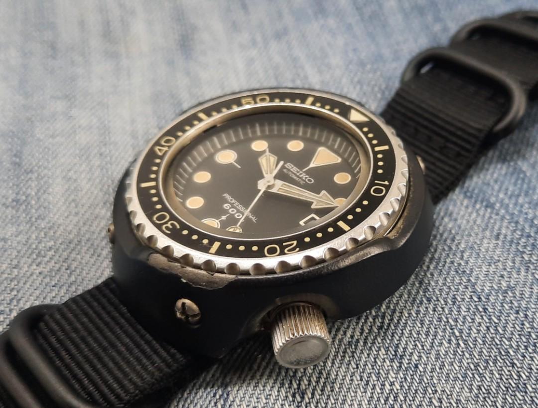 Rare Vintage Seiko 6159-7010 "Grandfather Tuna" Professional 600M Diver ...