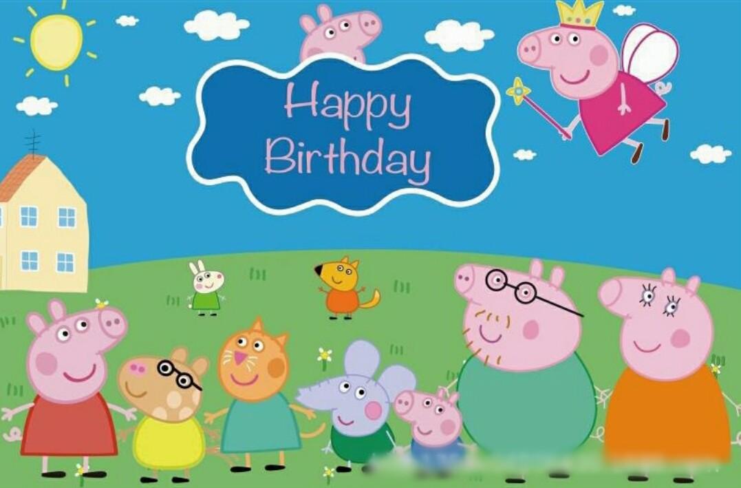 Ready stock! Character birthday banner @$10, Hobbies & Toys, Stationery ...
