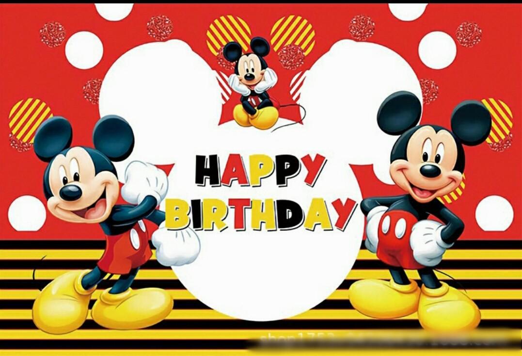 Ready stock! Character birthday banner @$10, Hobbies & Toys, Stationery ...