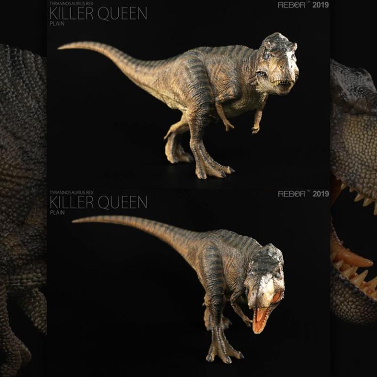 Rebor Tyrannosaurus Rex Killer Queen Plain 1/35 Scale Jurassic Park ...