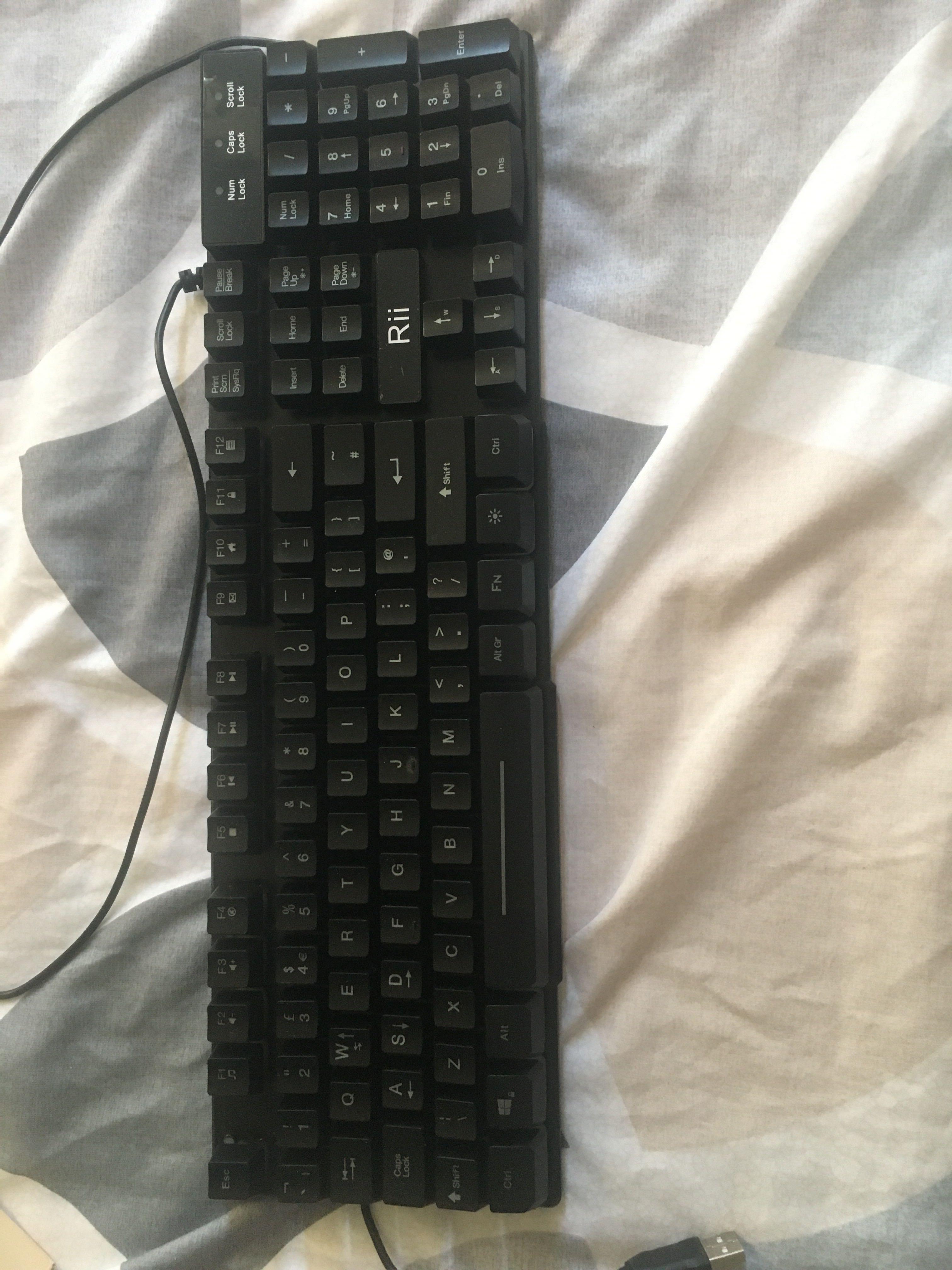 rii keyboard, Computers & Tech, Parts & Accessories, Computer Keyboard ...