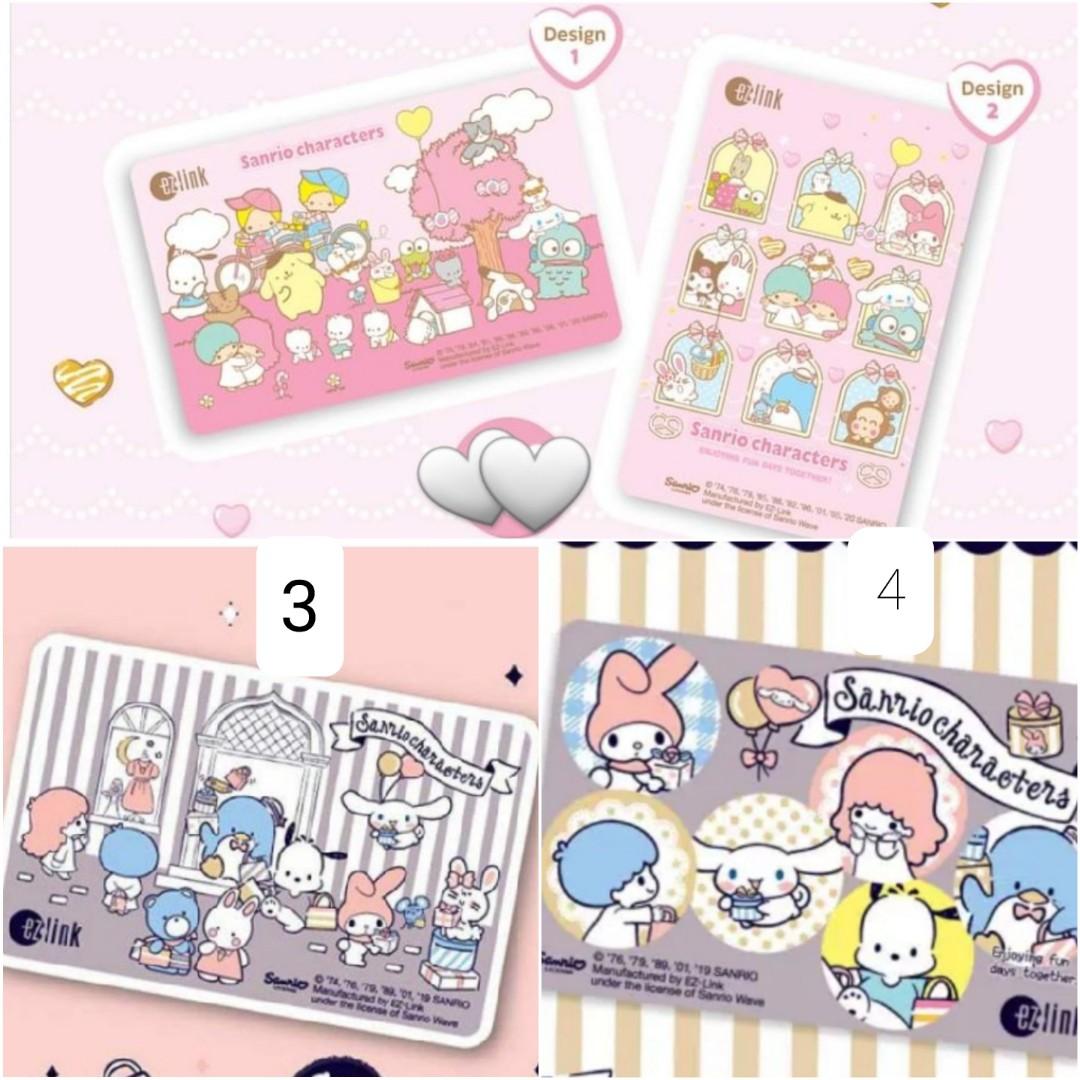 Sanrio Characters Ezlink Card Brand New Limited Edition, Everything ...
