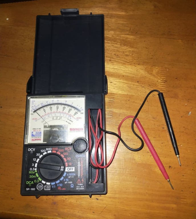 Sanwa SP18D Analog Multimeter, TV & Home Appliances, Electrical ...