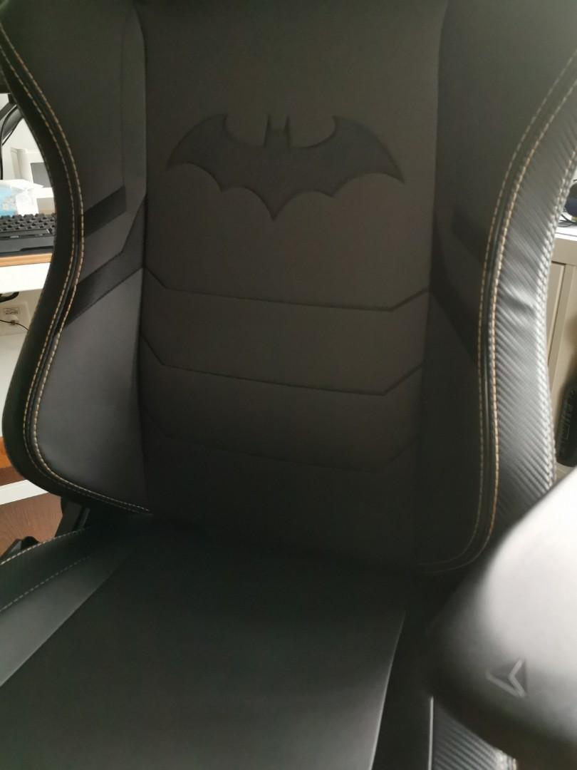 Secretlab titan batman chair, Furniture & Home Living, Furniture ...