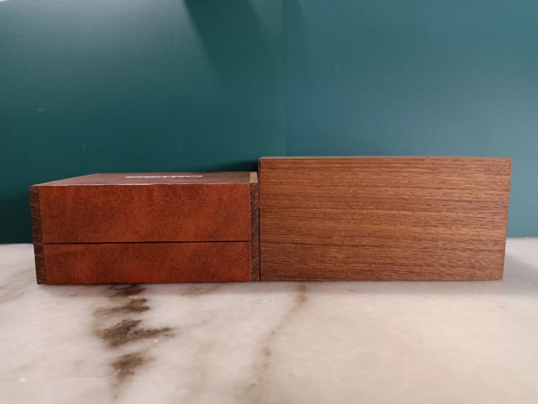 Seiko vintage wooden box, Men's Fashion, Watches & Accessories, Watches ...
