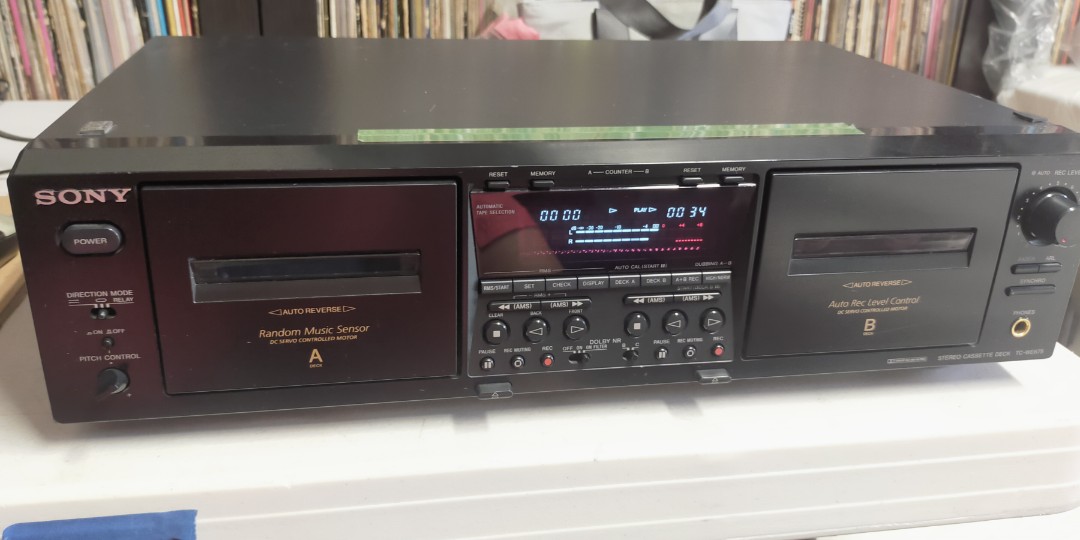 Sony Stereo Dual Cassette Dual Record Tape Deck, Audio, Other Audio ...