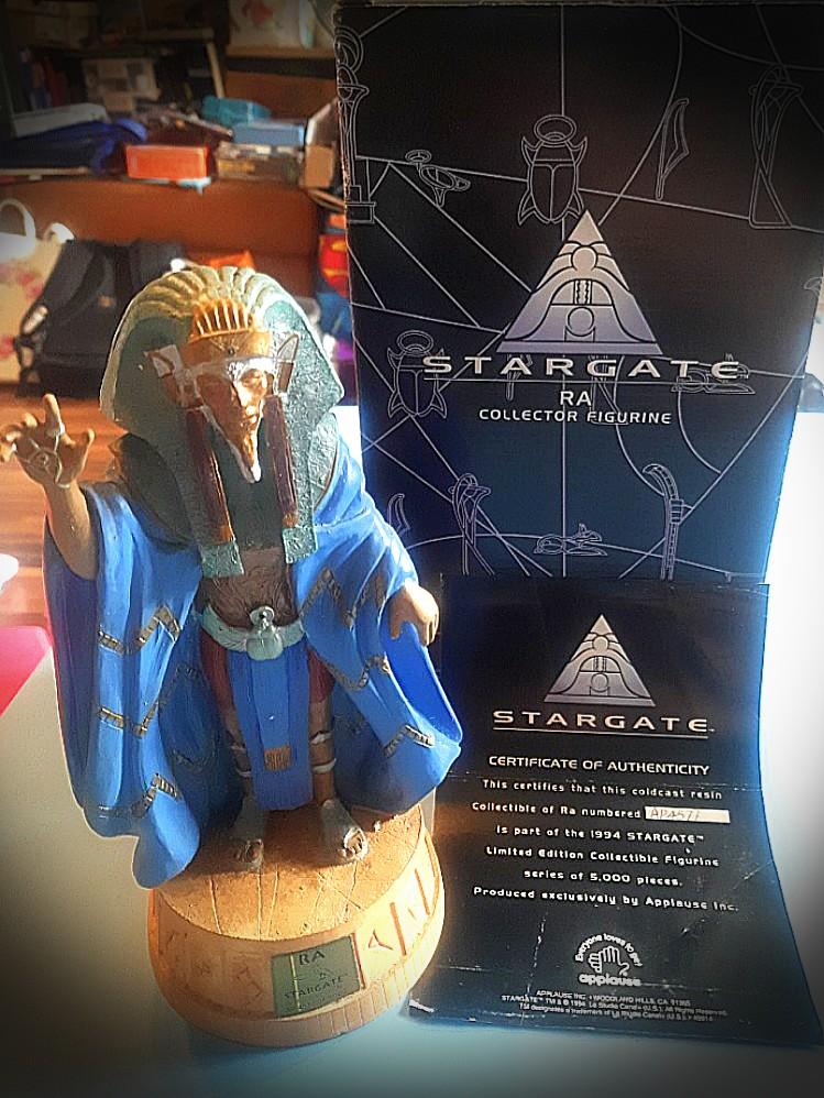 STARGATE RA COLLECTOR STATUETTE FIGURINE EGYPTIAN, Hobbies & Toys ...
