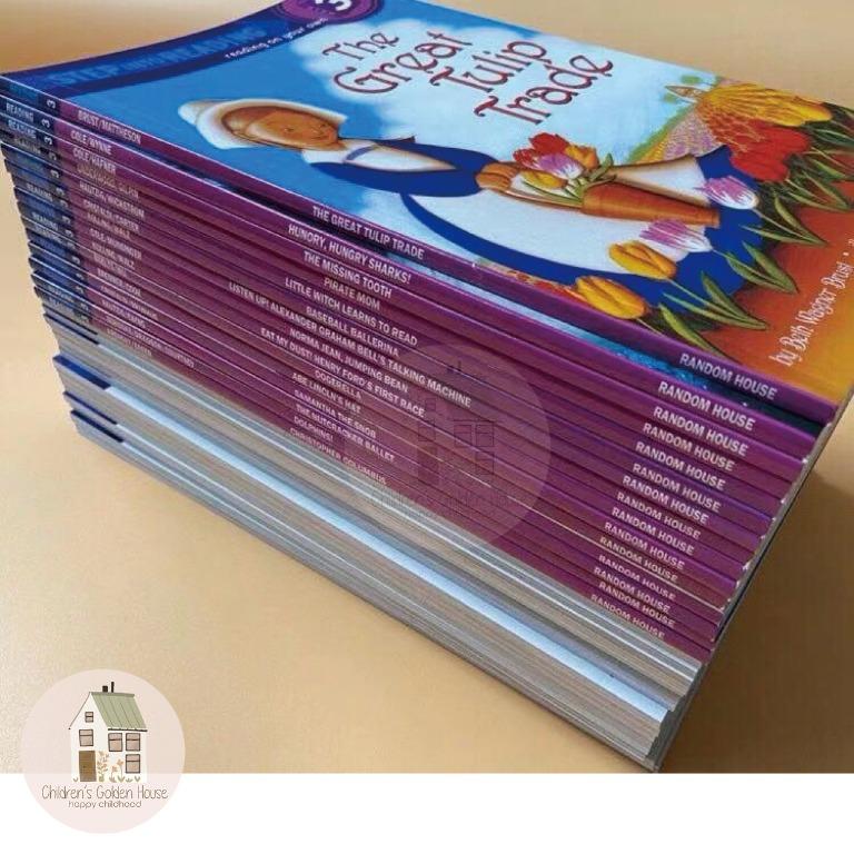 🚚免運費 Step into Reading Level 3 30 books 第3階段 分級閱讀經典 點讀版 B154, 興趣及遊戲, 書本 & 文具, 兒童書籍 - Carousell