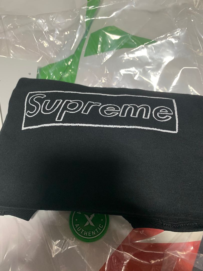 Supreme Kaws Box logo, Men's Fashion, Tops & Sets, Tshirts & Polo ...