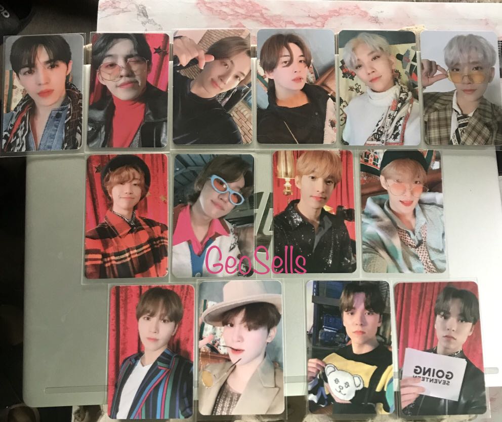 SVT Going Seventeen Magazine Photocards, Hobbies & Toys, Memorabilia ...