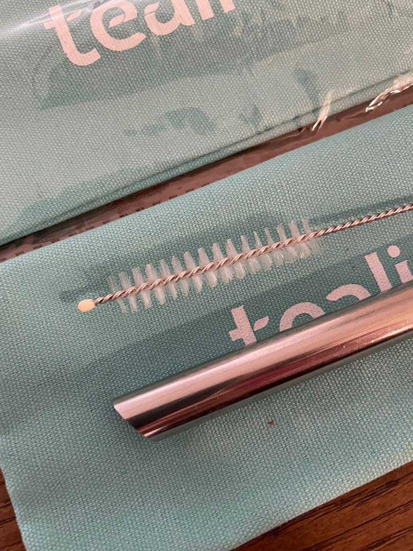 Tealive x Petronas Metal Straw Set, Furniture & Home Living ...