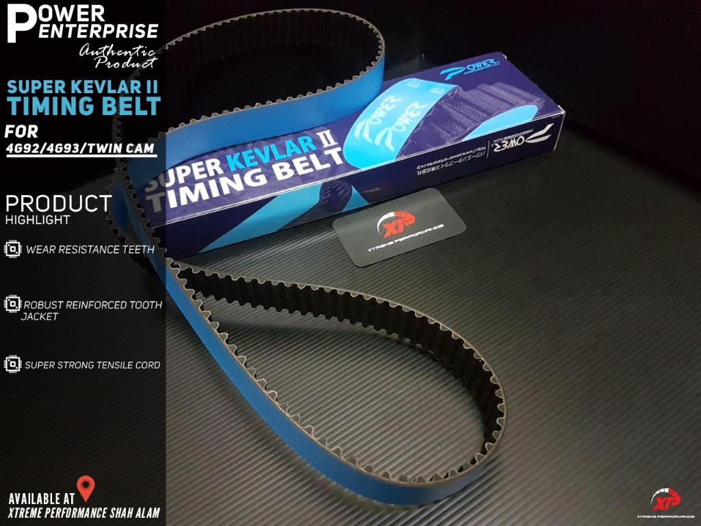 TIMING BELT BM121 1201 PROTON MITSUBISHI 4G93 4G92 SUPER KEVLAR BLUE ...