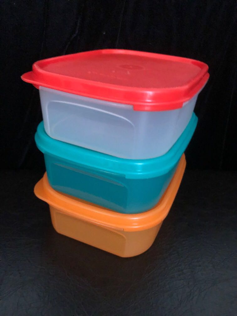 Tupperware Rectangular Modular Mates storage containers, Furniture ...