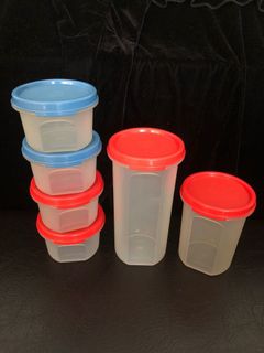 Tupperware One Touch Topper Canister Round, Furniture & Home Living ...