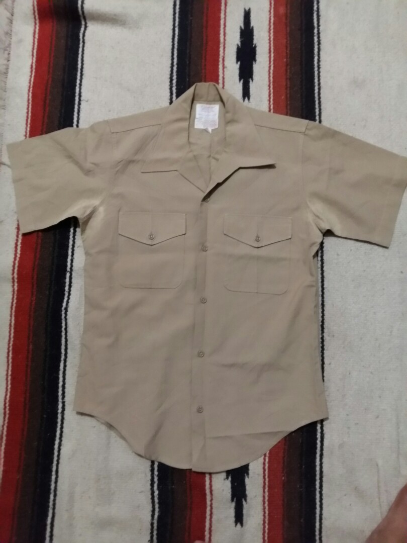 Vintage USMC uniform by Creighton, Men's Fashion, Tops & Sets, Tshirts ...