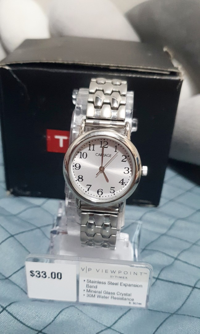 VIP VIEWPOINT CARRIAGE BY TIMEX LADIES WATCH, Women's Fashion, Watches ...