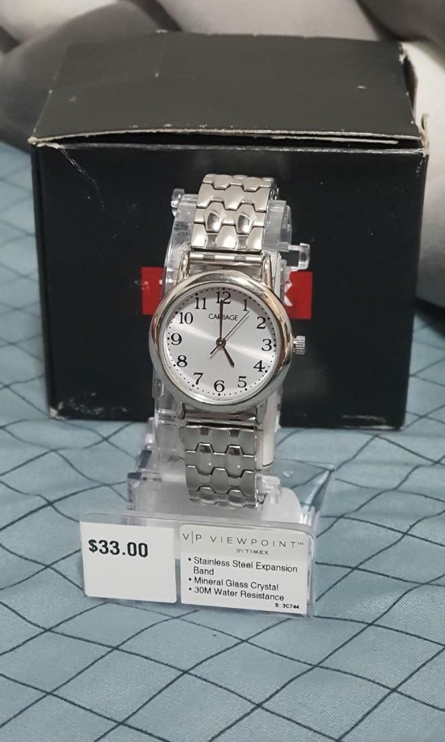 VIP VIEWPOINT CARRIAGE BY TIMEX LADIES WATCH, Women's Fashion, Watches ...