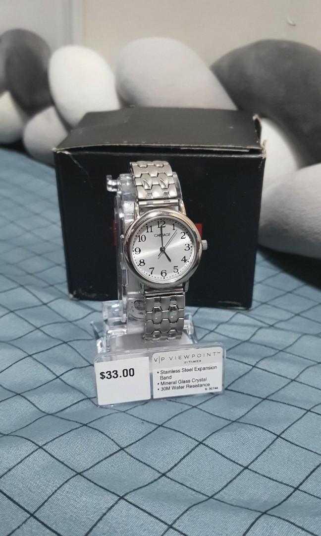 VIP VIEWPOINT CARRIAGE BY TIMEX LADIES WATCH, Women's Fashion, Watches ...