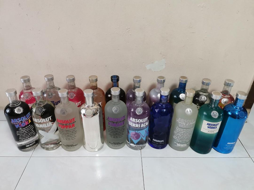 Vodka collection, Food & Drinks, Alcoholic Beverages on Carousell