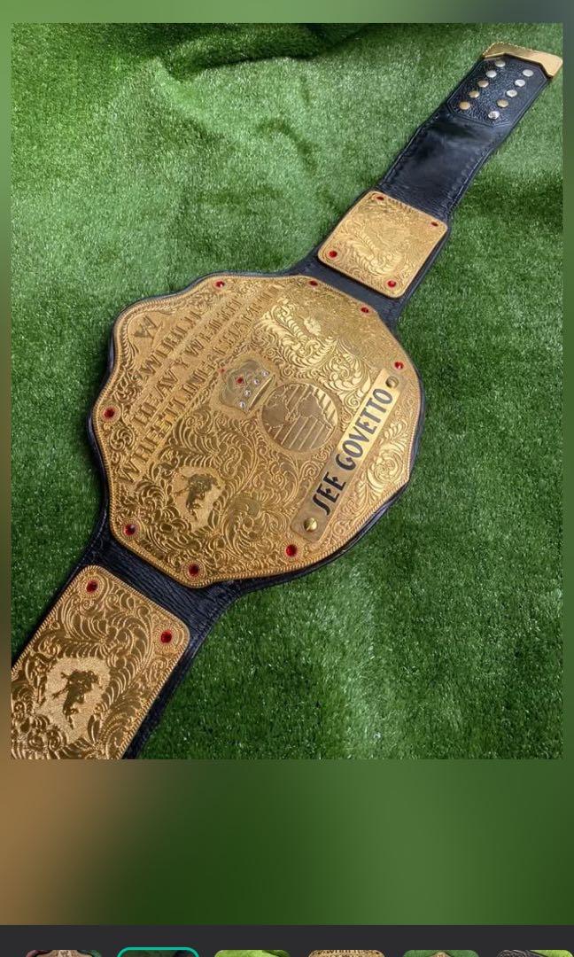 WWE 2D Big Gold - Dave Millican Style, Hobbies & Toys, Toys & Games on ...