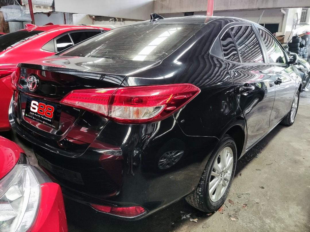 2020 Toyota vios 1.3 E black Auto, Cars for Sale, Used Cars on Carousell